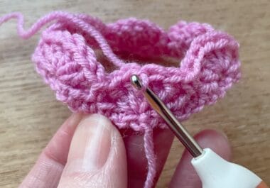 Free Barbie doll crochet clothes patterns - Shell stitch dress, tops ...