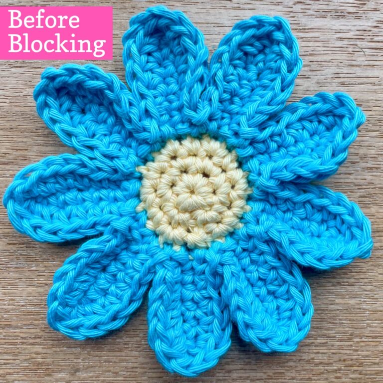 Free Crochet Daisy Coaster Pattern (30 min make) - Craft Fix