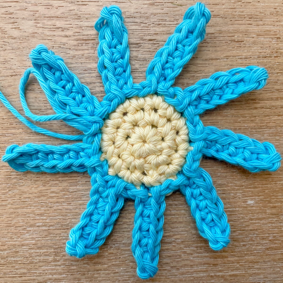 Free Crochet Daisy Coaster Pattern (30 min make) - Craft Fix