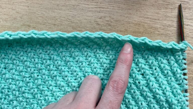 Free Easy Knit Face Cloth, Washcloth or Dishcloth Pattern - Craft Fix