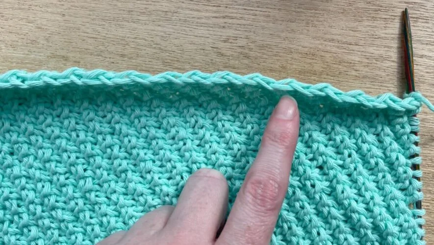 Free Easy Knit Face Cloth, Washcloth or Dishcloth Pattern - Craft Fix