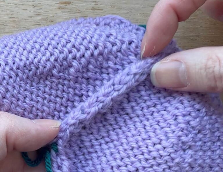 How to Invisible Seam Knitting with Mattress Stitch - Craft Fix