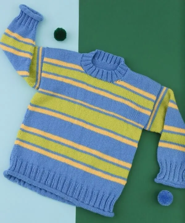 Free Children's Sweater Knitting Patterns for Straight Needles - Craft Fix